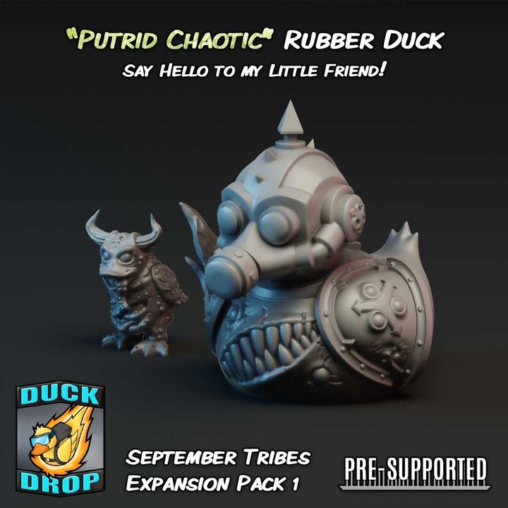 "Putrid Chaotic" Rubber Duck AND Durgling by Epic Duck Studios – ImpendingDuff