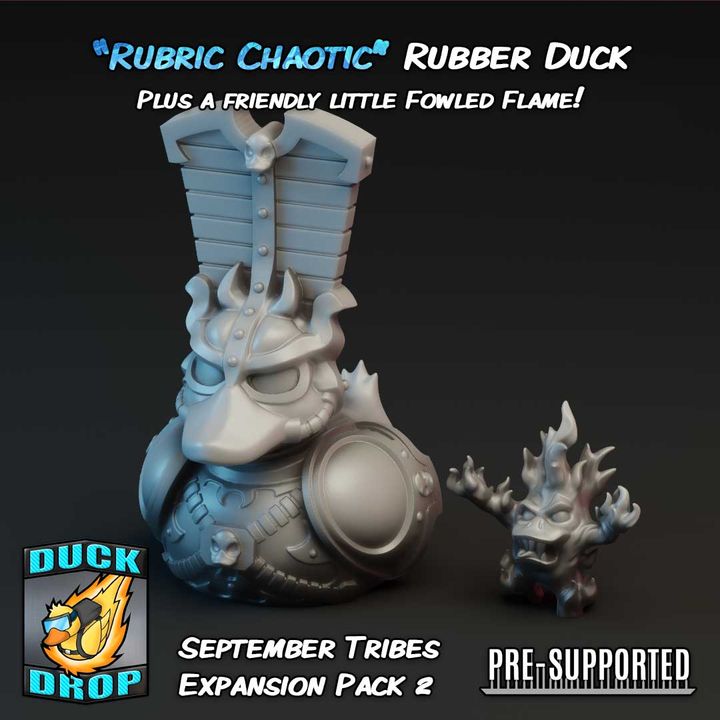 "Rubric Chaotic" Rubber Duck AND Fowled Flame by Epic Duck Studios – ImpendingDuff