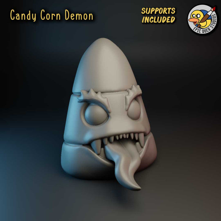 "Candy Corn Demon" - Mimic Miniature by Epic Duck Studios – ImpendingDuff