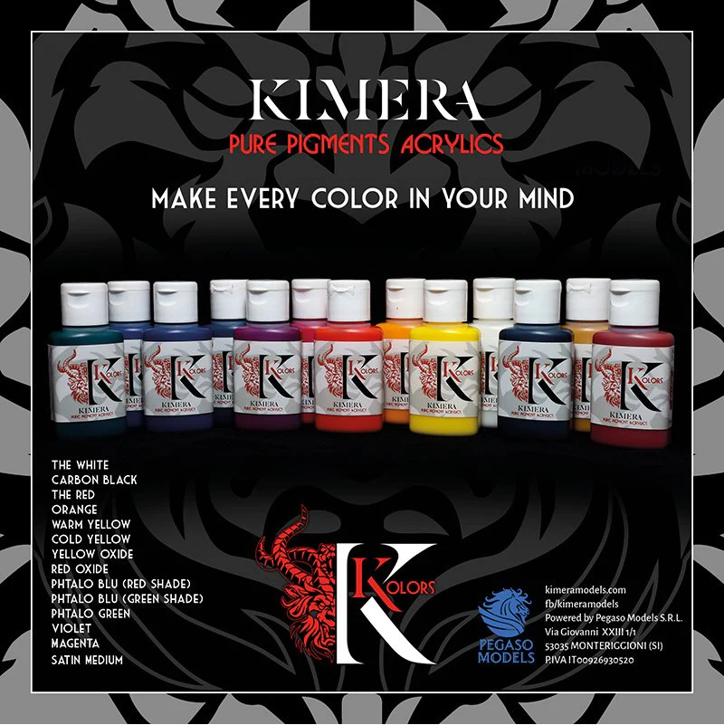 Kimera Kolors – Pure Pigments Base Set – ImpendingDuff